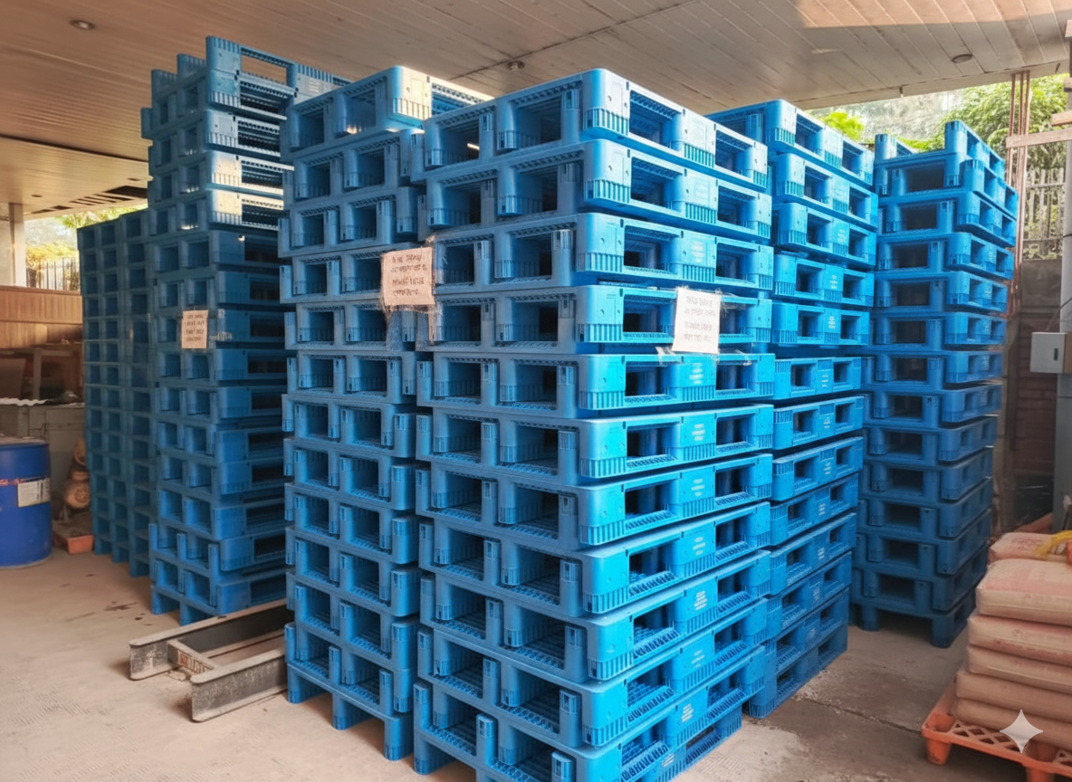 JA Corporation | Plastic Pallet Details